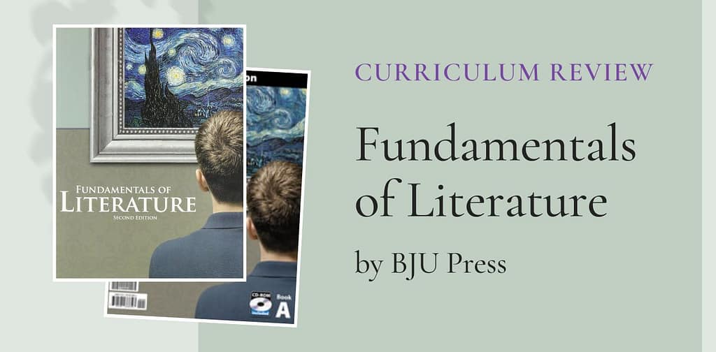Fundamentals of Literature by BJU Press - Tools 4 Schools at Home
