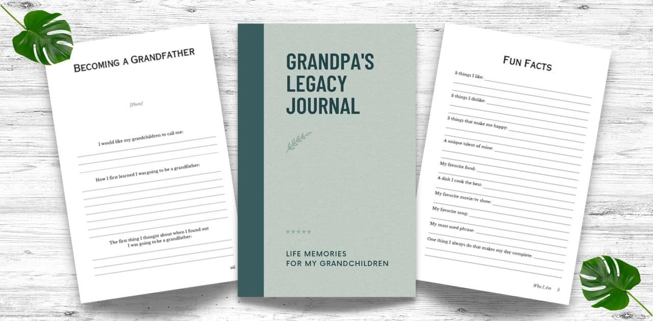 Grandparents’ Legacy Journal - Tools 4 Schools at Home