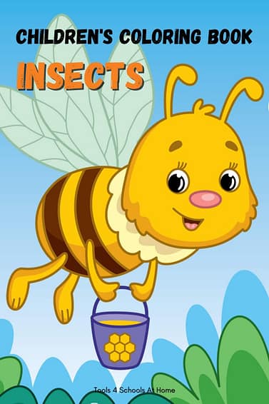 Children’s Coloring Book of Insects - Tools 4 Schools at Home